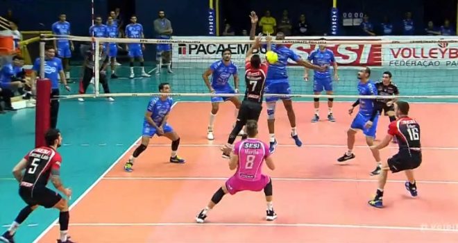 Taubaté Vôlei perde no jogo de ida da semifinal - Jogando Juntos